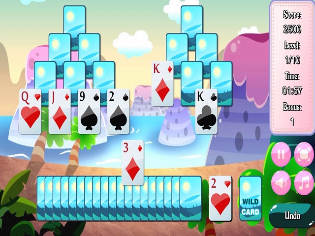 MOUNTAIN SOLITAIRE online spill | POMU Spill