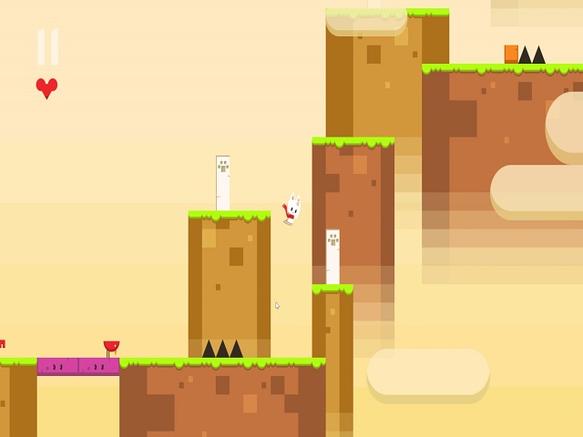SNOWY KITTY ADVENTURE online spill | POMU Spill