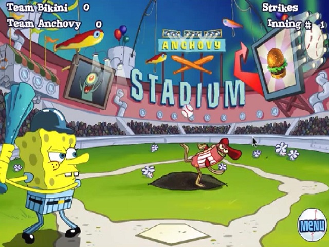 SPONGEBOB SLAMMIN' SLUGGERS online spill | POMU Spill
